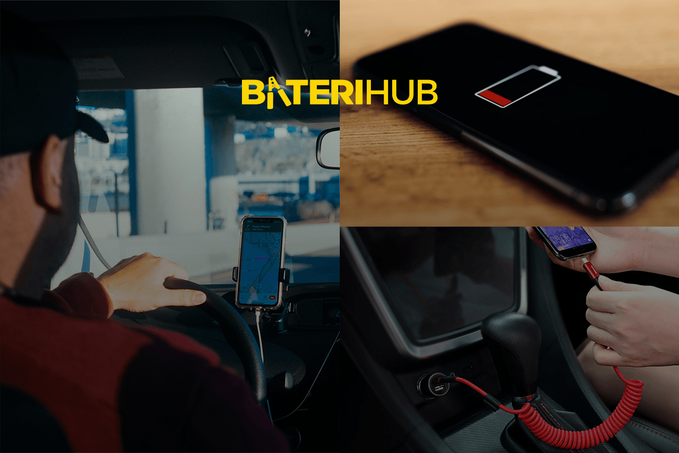 Cas Telefon Dalam Kereta Punca Bateri Kereta Kong