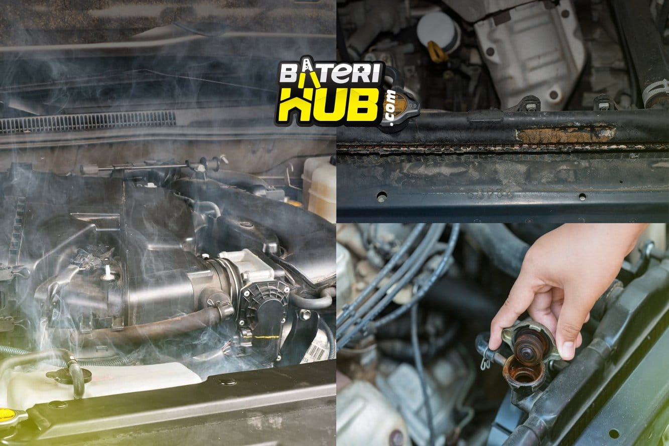 Biarkan Air Coolant & Radiator Kering, Kalau Nak Kereta Rosak!