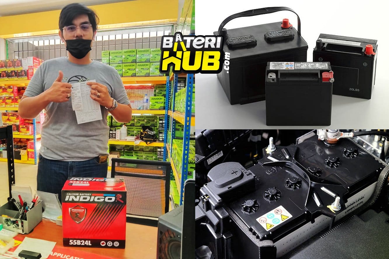 Senarai Saiz Bateri Kereta Mengikut Kenderaan