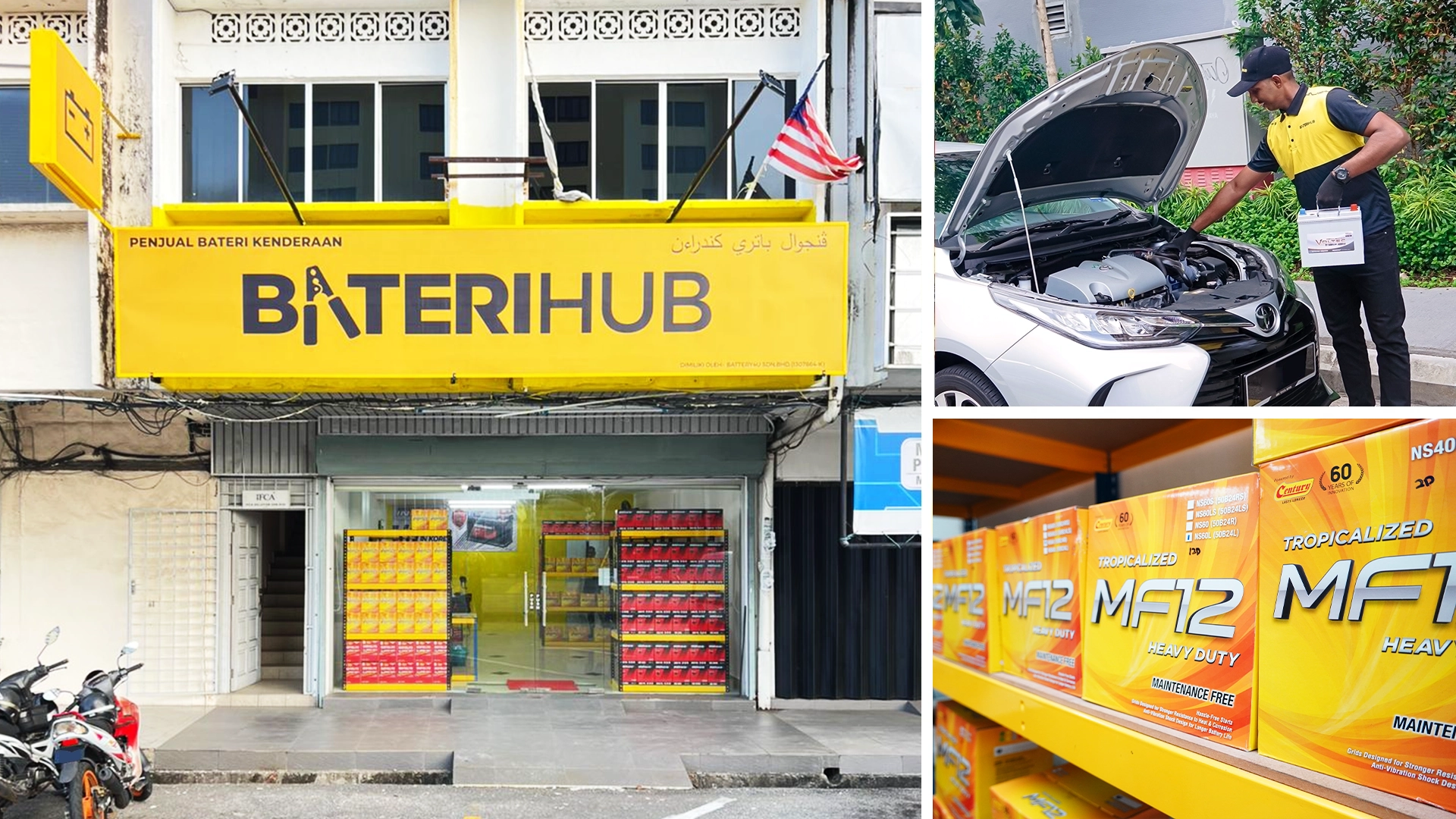 Best Car Battery Service Shop In Pahang | BateriHub