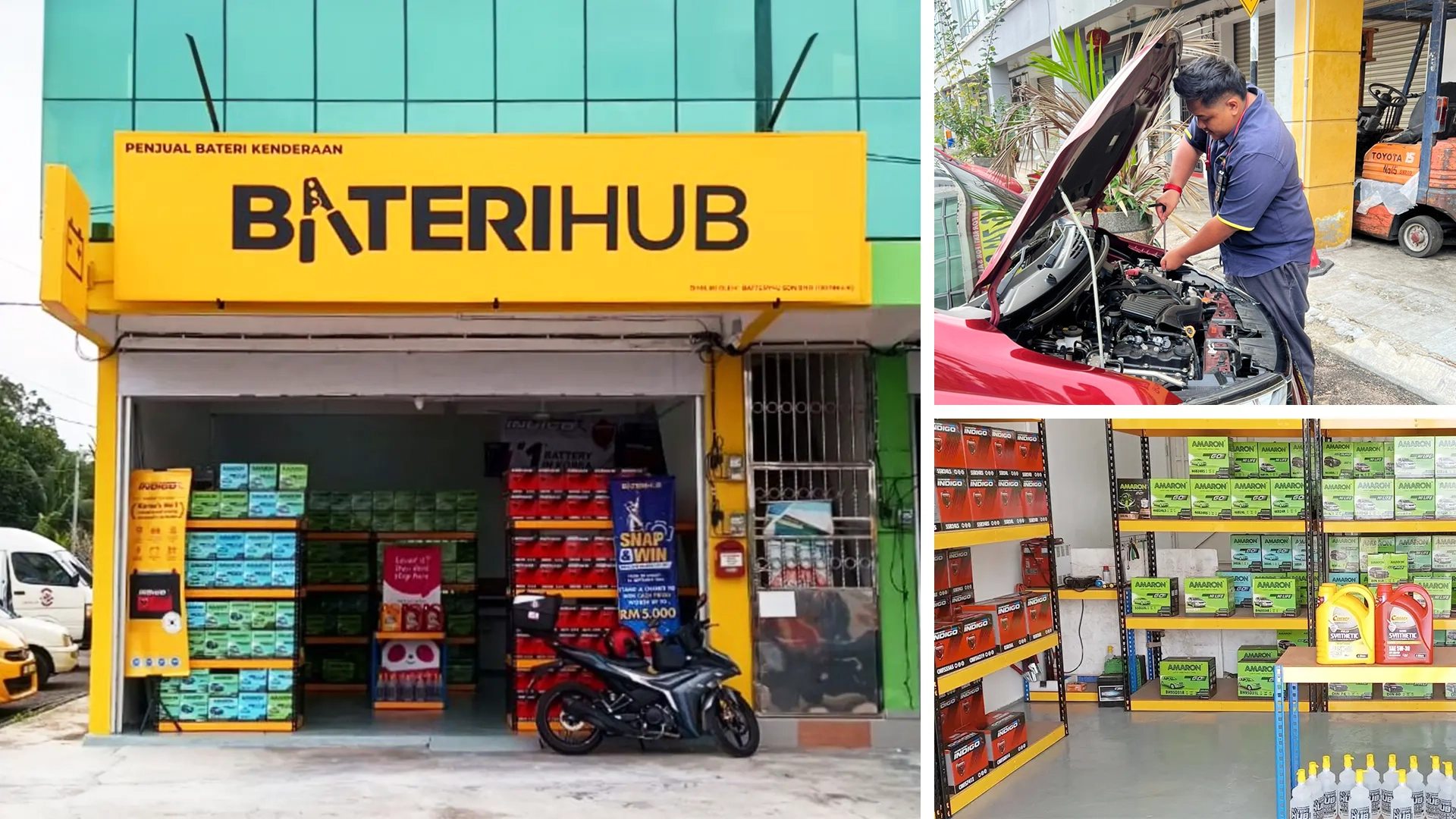 Free Car Battery Delivery Service In Rengit | BateriHub