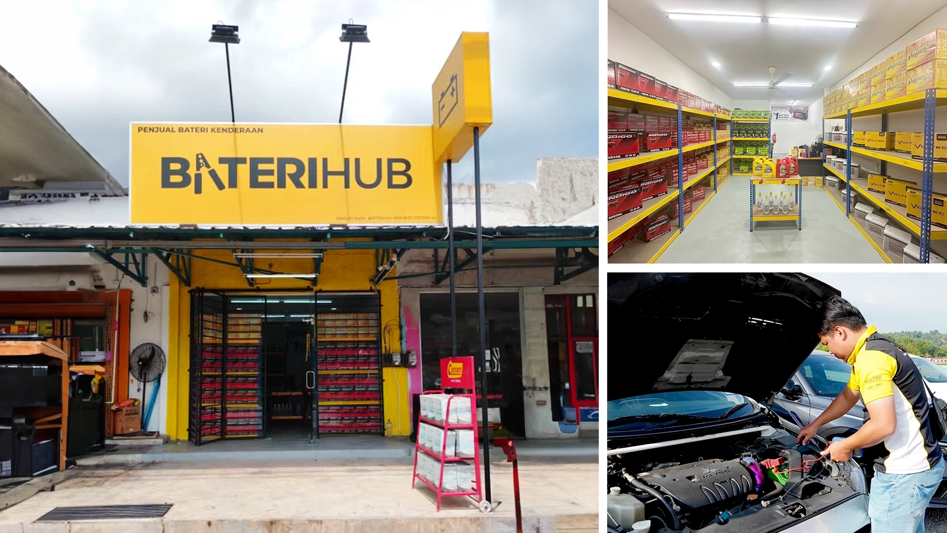Free Car Battery Delivery Service In Kuala Selangor | BateriHub