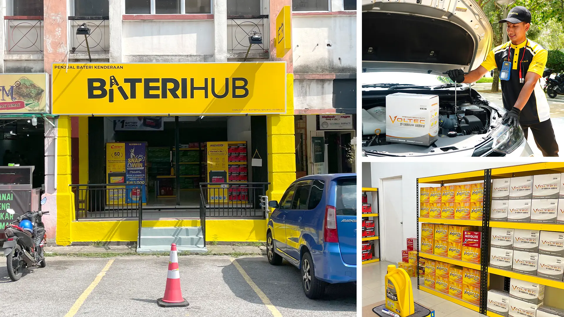 Free Car Battery Delivery Service In Kajang | BateriHub