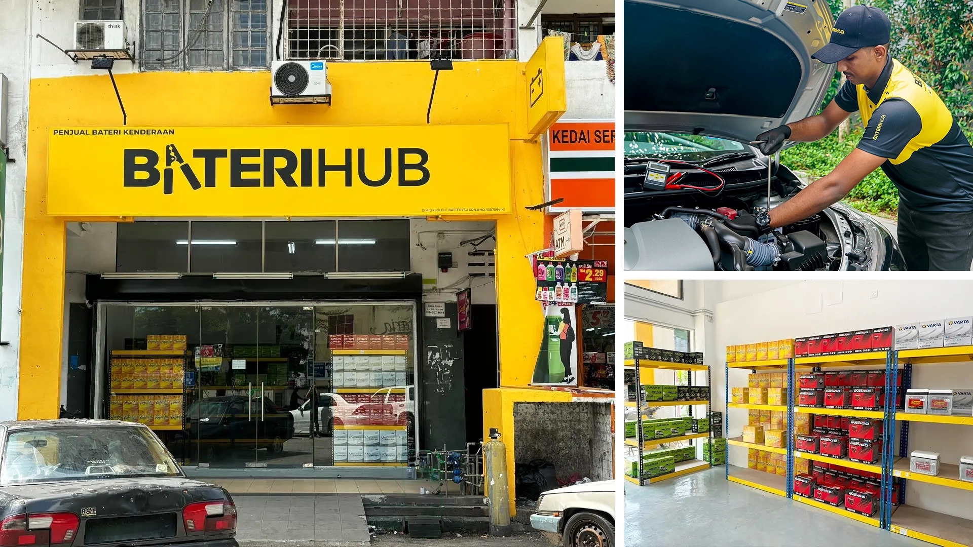 Free Car Battery Delivery Service In Ampang | BateriHub